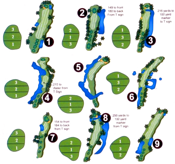 Course Map - The Links at Mulberry Hill